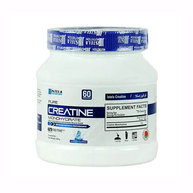 پودر کراتین مونوهیدرات ۳۰۰ گرمی استلا نوتریشن | داروخانه آنلاین داروخانه چی