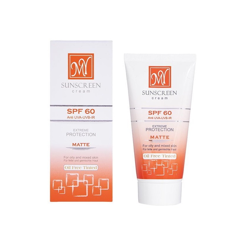 کرم ضد آفتاب پوست های چرب و مختلط بژ ⁺SPF60 مای | داروخانه آنلاین داروخانه چی